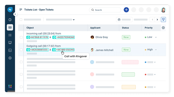 Freshservice CTI integration with your business telephony | Ringover