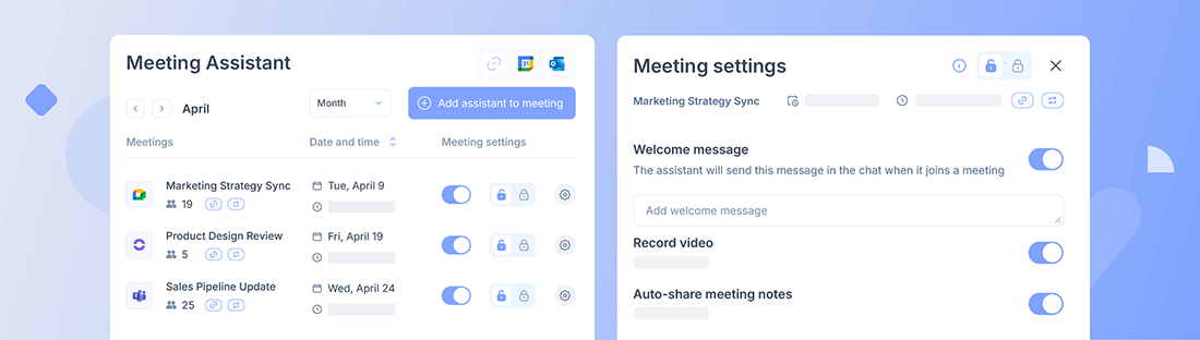 AI Meeting Assistant: Get Instant Transcriptions, Summaries & Key ...