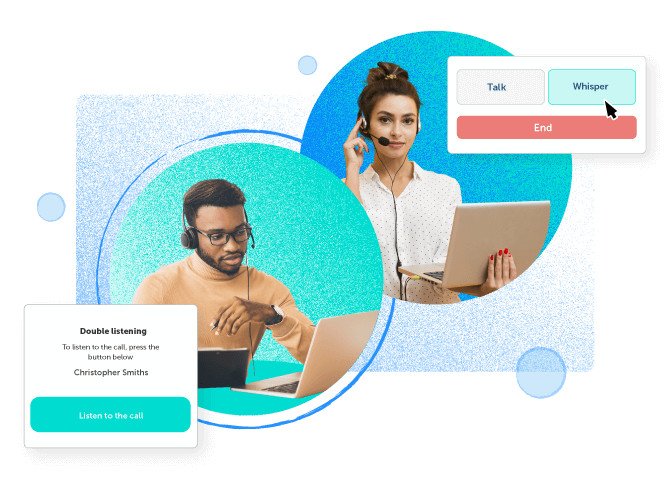 Call Whisper Messaging | Ringover