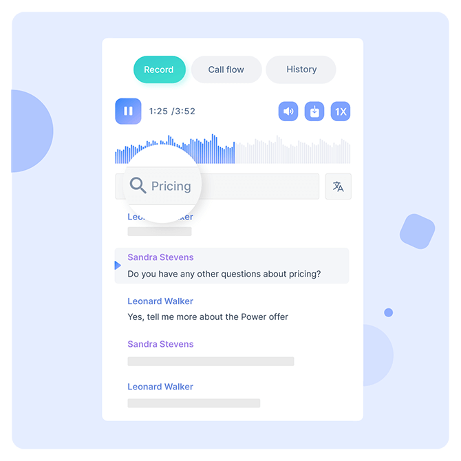 Call Transcription Software | Ringover