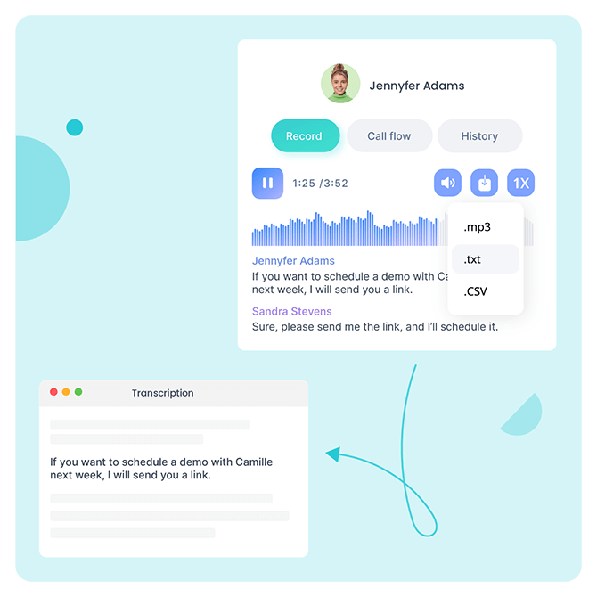 Call Transcription Software | Ringover