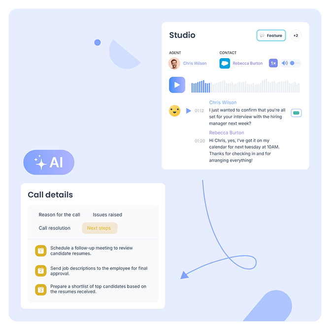 Conversational AI Software for Staffing and Recruitment Firms | Ringover