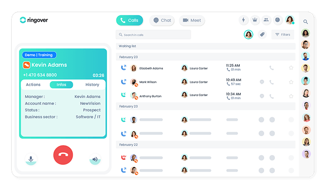 Bullhorn Phone System Integration (VoIP / Dialer) | Ringover