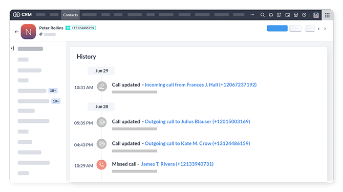 Zoho Phone System Integration (VoIP / Dialer) | Ringover