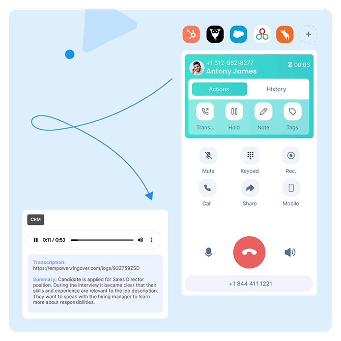 Best VoIP Phone System for Recruiters | Ringover