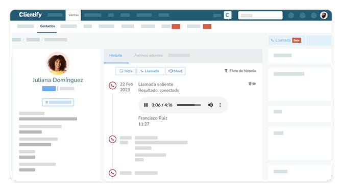 Integración Clientify (CTI-VoIP) Para Centralita Virtual | Ringover